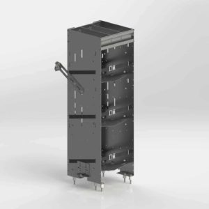 Refrigerant Rack For HVAC Vans, Horizontal